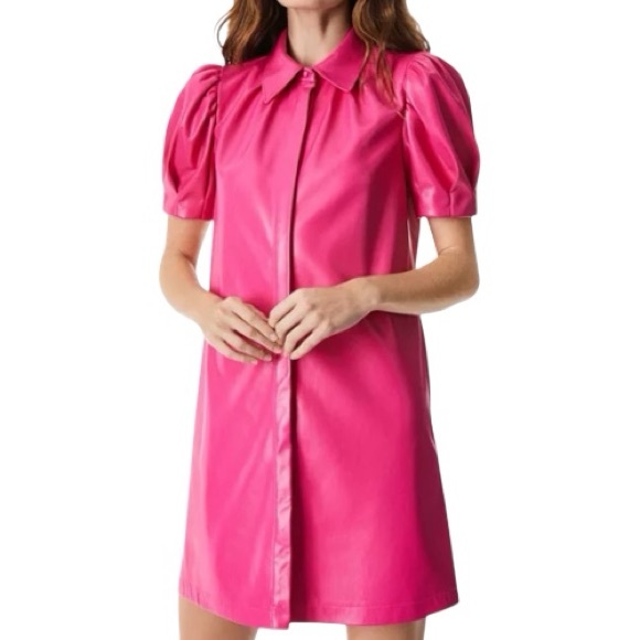 Alice + Olivia | Dresses | New Alice And Olivia Hot Pink Jem Faux ...